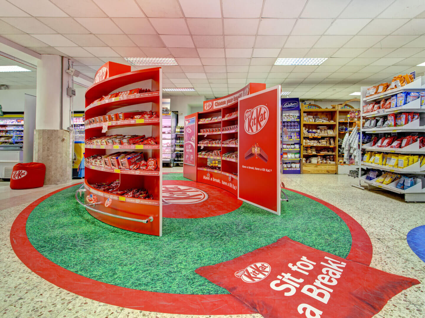 Nestlé Kit Kat Supermarket Branding | Gabriel Bajada