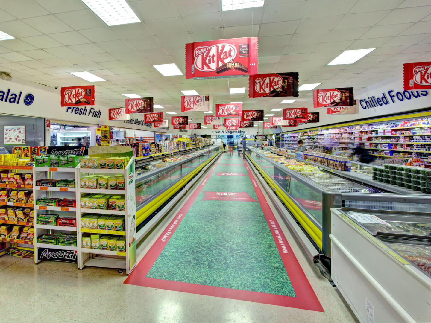 Nestlé Kit Kat Supermarket Branding | Gabriel Bajada